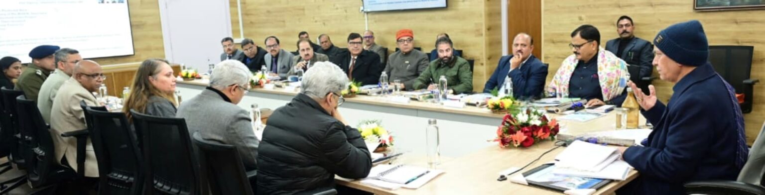 Lieutenant Governor chairs the 6th J&K UT Wildlife Board meeting - JK ...